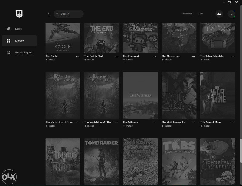 Epic Games Account sa 95 igrica - Igre - OLX.ba