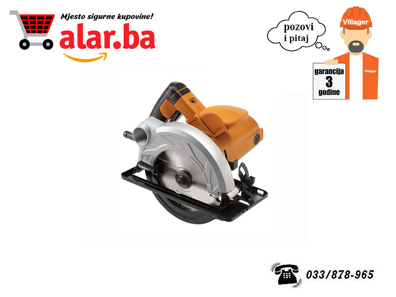 Villager ručni cirkular kružna pila VLN 165 1200W - Cirkulari - OLX.ba