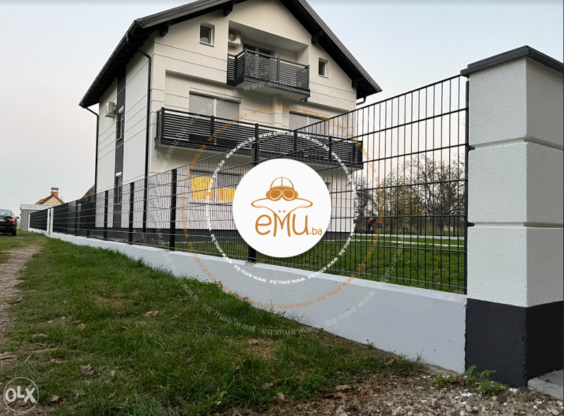 2D | Panelne ograde | 6/5/6 i 8/6/8 mm | Panelna ograda - Ograde - OLX.ba