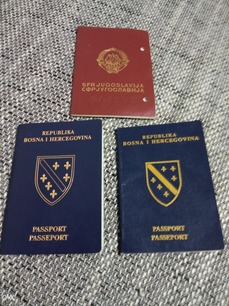 Pasoš BiH i SFRJ - Pisma dokumenti i ostalo - OLX.ba