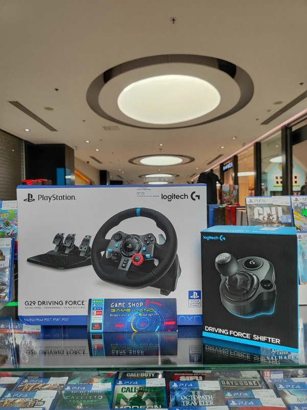 LOGITECH G29 + DRIVING FORCE SHIFTER BUNDLE - Volani za PC i konzole ...