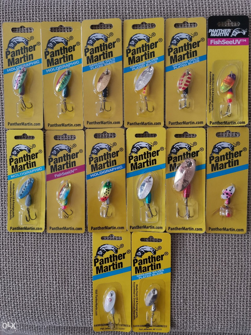 Varalice-leptiri za ribolov original Panther Martin - Mamci - OLX.ba