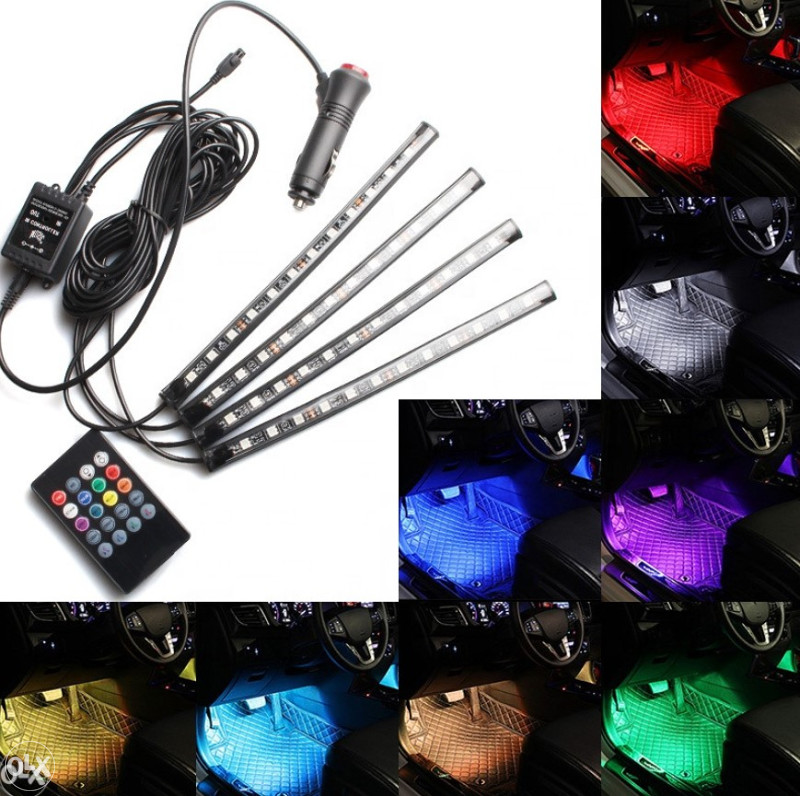 Ambient LED Traka za auto Duzi Model - Unutrašnji izgled - OLX.ba