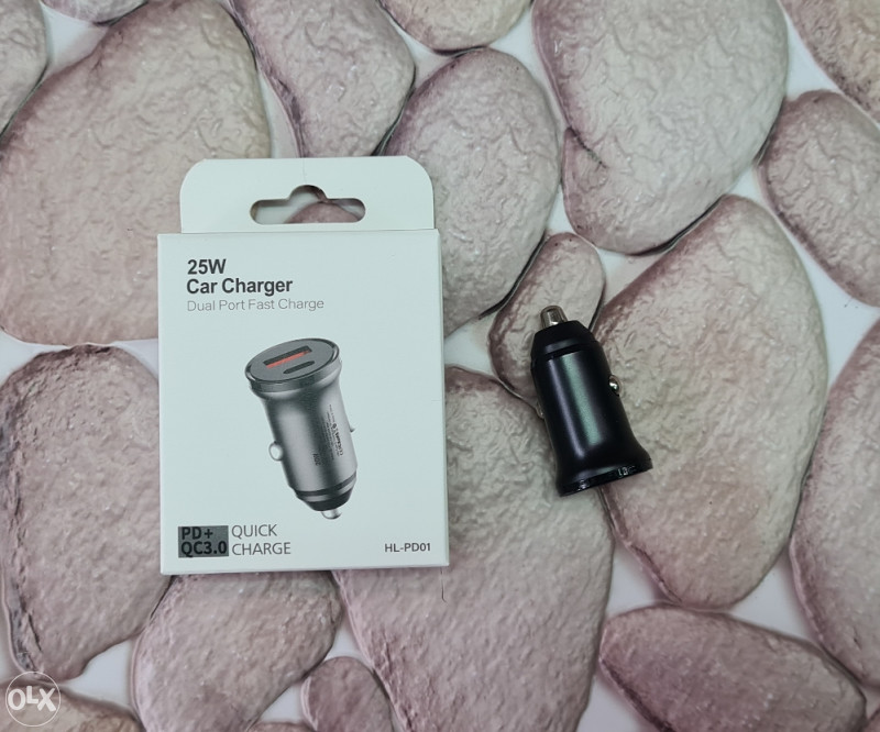 Auto punjac (glava-adapter) 25W type-c i type- A - Punjači - OLX.ba