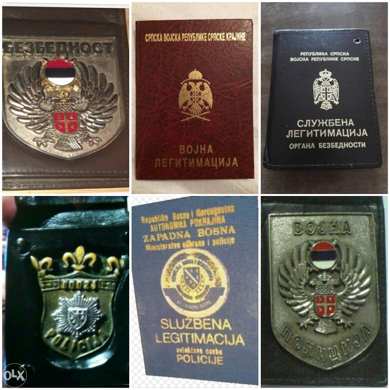 Kupujem ratne legitimacije VRS, ARBIH, HVO, MUP, APZB - Potražnja - OLX.ba
