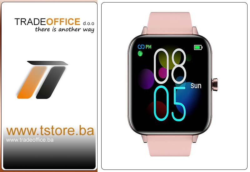 Pametni sat CUBOT C7 pink - Smartwatch (pametni satovi) - OLX.ba