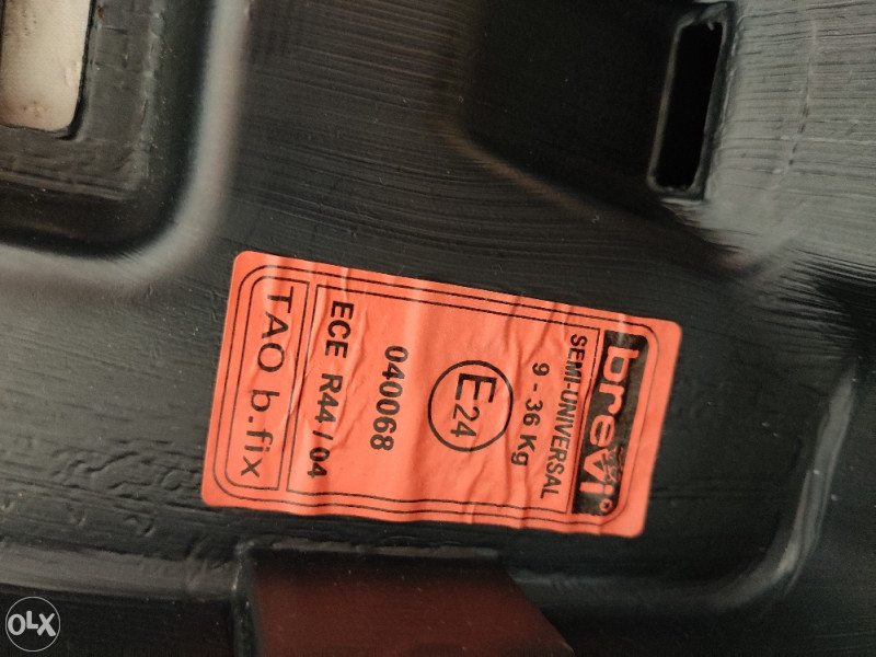 Autosjedalica Brevi Tao B-fix 13-36kg - Autosjedalice - OLX.ba