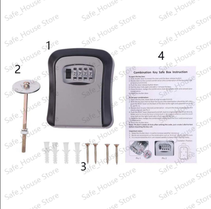 Sef sa sifrom za kljuceve stan na dan cuvar kljuceva - Sefovi - OLX.ba