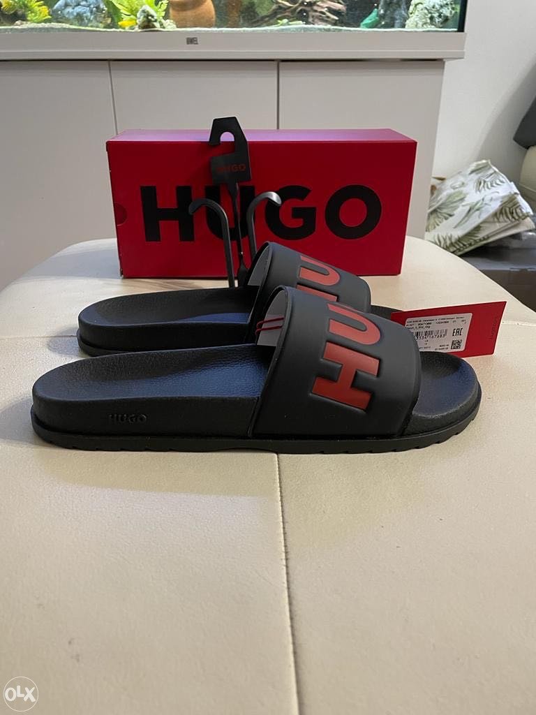 *HUGO BOSS* Papuce (muske) vl.43 - Papuče i japanke - OLX.ba
