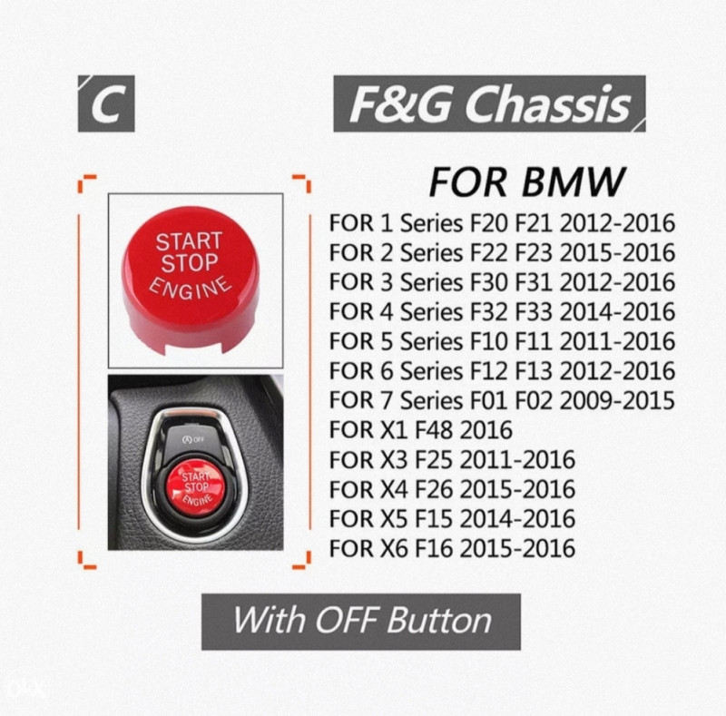 BMW START-STOP taster dugme f10 f20 f30 - Prekidači - OLX.ba
