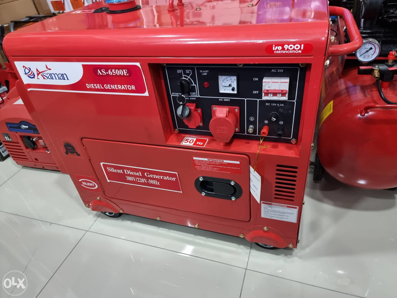 AGREGAT ZA STRUJU ASAMAN GERMANY 6.5 KW DIZEL - Elektromotori i ...