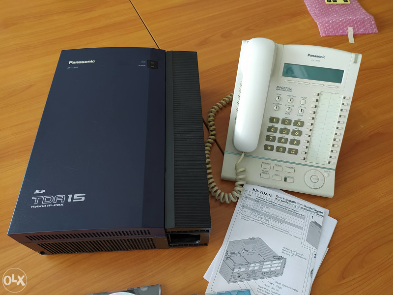 Panasonic KX-TDA15 tel centrala KX-T7630 sistemski tel - Telefonske ...