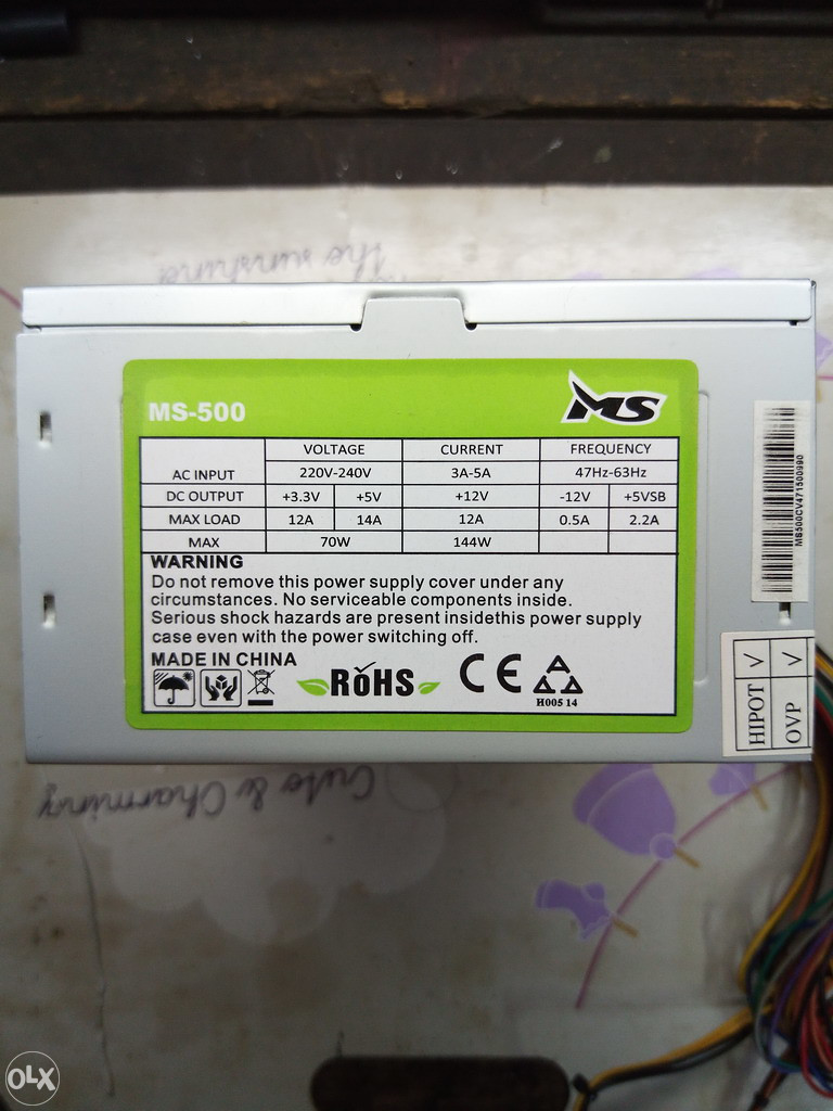 Napojna jedinica MS-500, 500W - Napojne jedinice - OLX.ba