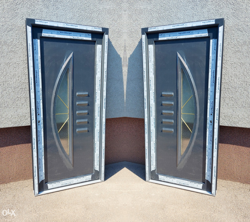 PVC ulazna vrata ANTRACIT- BAUWIN | BAUFENS 5 i 7komora - Vrata - OLX.ba