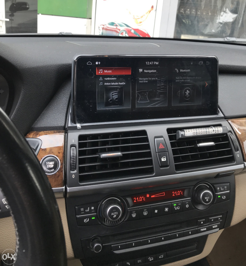 BMW X5 X6 (E70 E71) Android Multimedija NOVO - CD/DVD/MC/Radio player ...