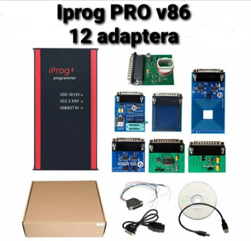 Iprog PRO v86 programer 12 adaptera najbolja verzija - Autodijagnostika ...