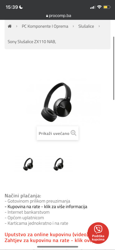 Wireless slusalice - Slušalice - OLX.ba