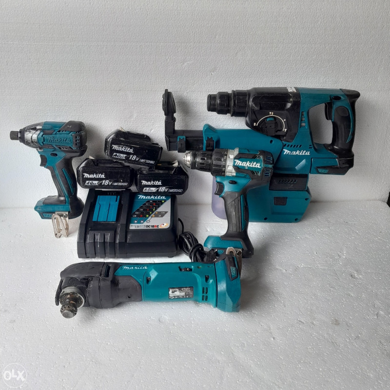 Aku busilice Makita-Set 4 masine - Bušilice - OLX.ba