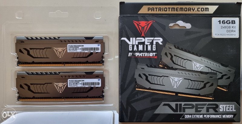 Memorija PATRIOT VIPER DDR4 4400MHz - Memorije (RAM) - OLX.ba