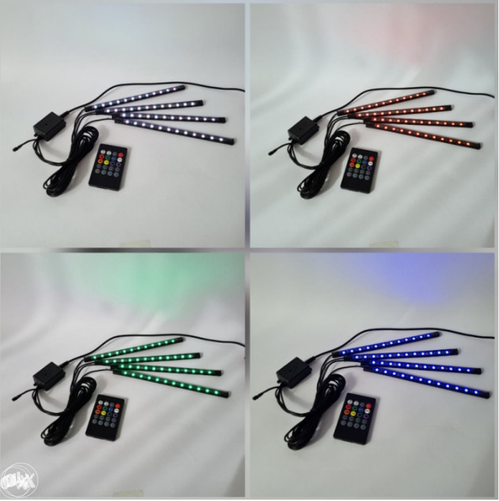 Led trake auto rgb traka unutrasnjost diode set 12v - Tuning - OLX.ba
