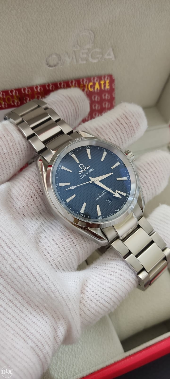 MUŠKI SAT / SATOVI / OMEGA SEAMASTER BLACK DIAL 2022 - Ručni Satovi ...