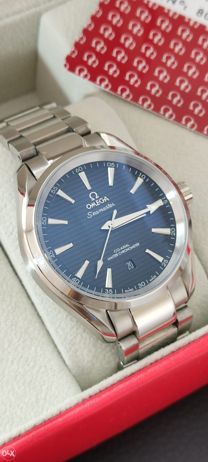MUŠKI SAT / SATOVI / OMEGA SEAMASTER BLACK DIAL 2022 - Ručni Satovi ...