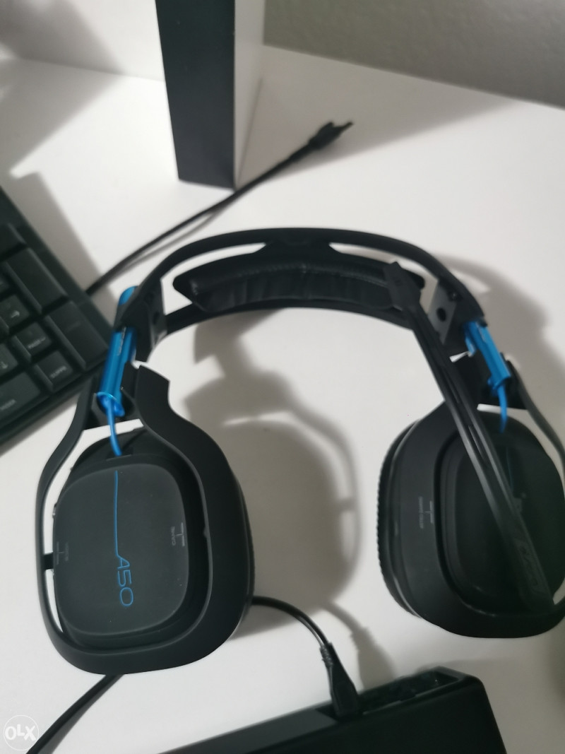 Astro A50 sa PS5 adapterom i mod kit-om - Slušalice - OLX.ba