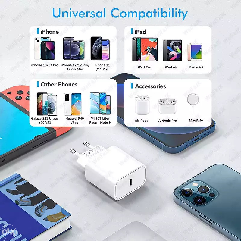 iPhone 13 12 11 Pro Max Mini X XS XR punjac - Punjači - OLX.ba