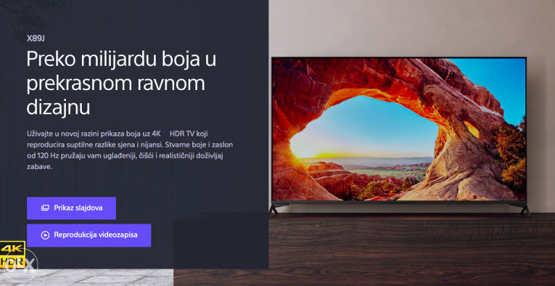 Sony 65" X89J ANDROID TV KD65X89JAEP HDMI 2.1 65X89J - LED LCD - OLX.ba