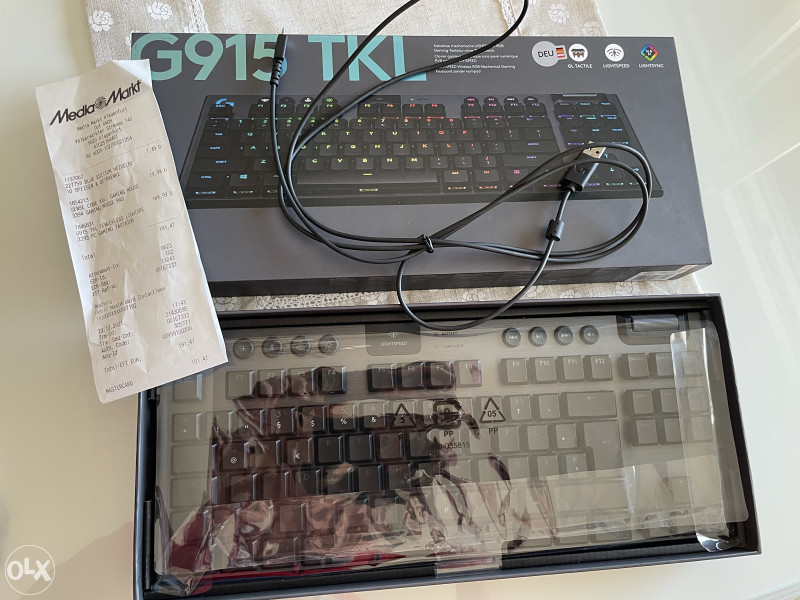 LOGITECH G915 TKL LIGHTSPEED Gaming tipkovnica - Tastature - OLX.ba