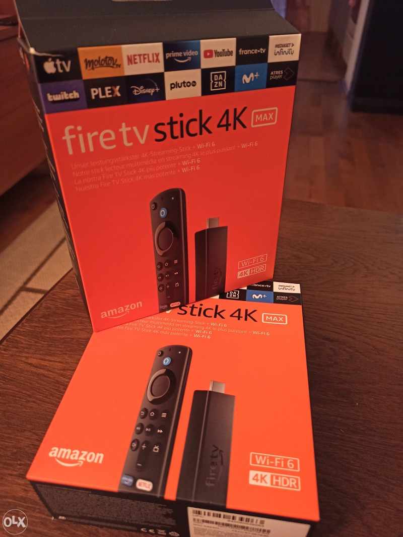 AMAZON FIRE TV STICK 4K MAX TV BOX FIRETV FIRESTICK - TV boxovi - OLX.ba