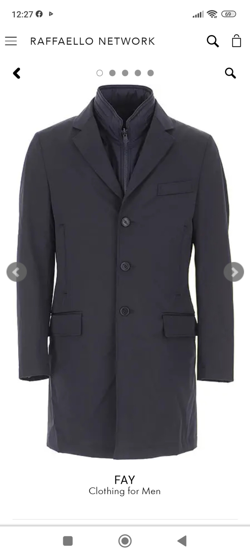 FAY vrhunski elegantni muski kaput XXL - Jakne kaputi i mantili - OLX.ba