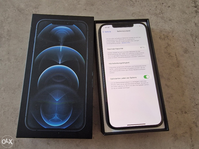 Iphone 12 Pro Max || Pacific Blue || 128gb || 87 % bat - Mobiteli - OLX.ba