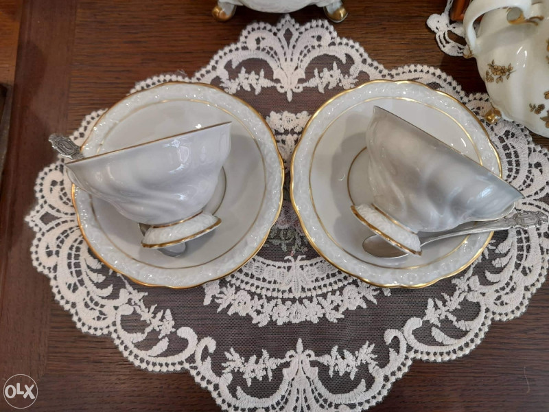 Porculanske soljice Jlmenau G.V. Henneberg 1930. - Keramika porculan i ...