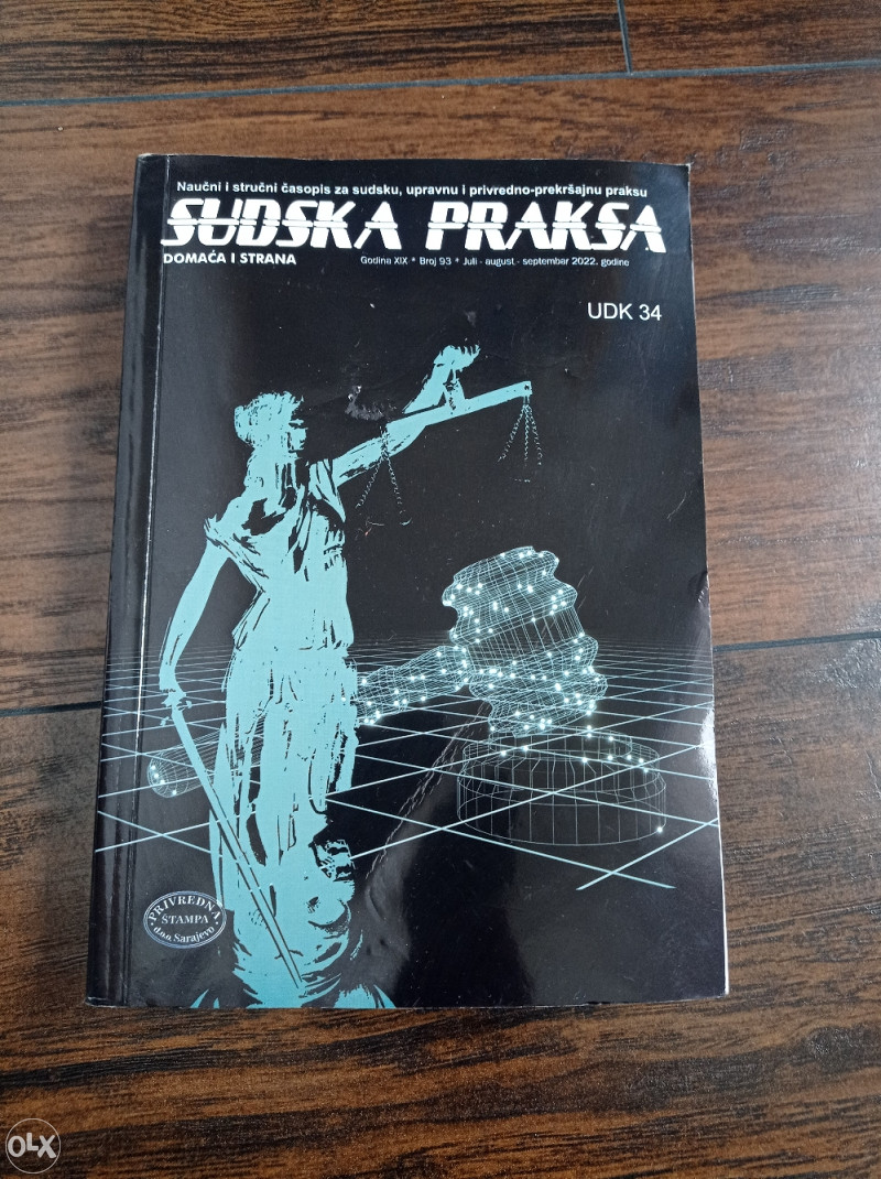 SUDSKA PRAKSA - Stručne - OLX.ba