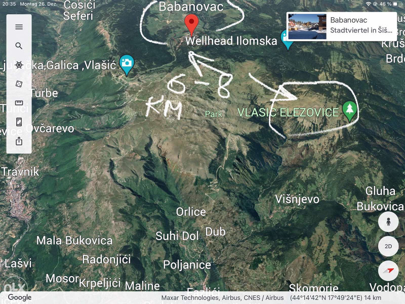 PRODA.KOLIBA VLASIC ELEZOVICE,ZEMLJA,PARCELE,VIKENDICA - Vikendice - OLX.ba