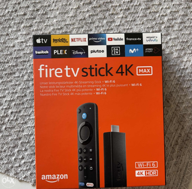 Amazon Fire Tv Stick box 4K MAX - TV boxovi - OLX.ba