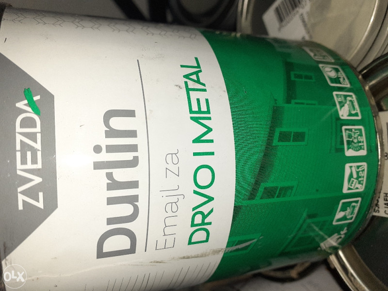 Nitro temeljna boja Durlin emajl za drvo i metal - Boje i lakovi - OLX.ba