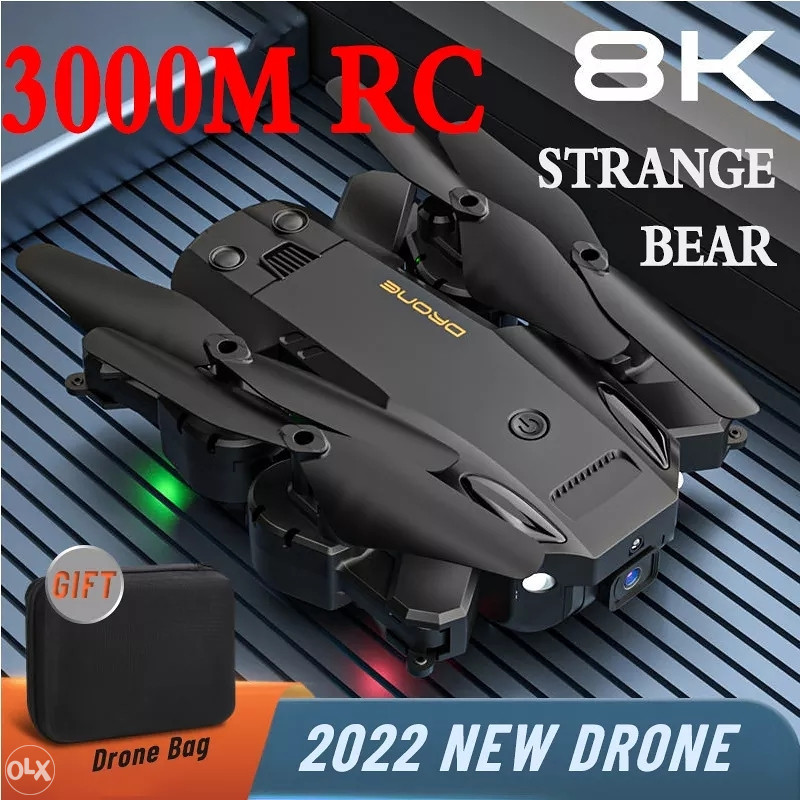 Dron Wi-Fi 5G 8K dual kamera quadcopter 3000m - Dronovi (RC letjelice ...