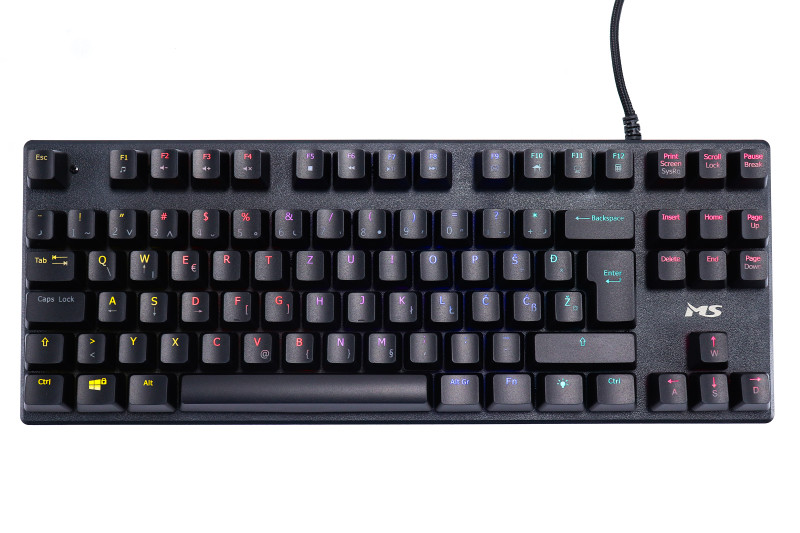 Gaming tipkovnica MS Elite C515 mehanička LED RGB - Tastature - OLX.ba