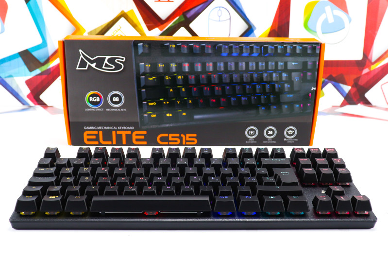 Gaming tipkovnica MS Elite C515 mehanička LED RGB - Tastature - OLX.ba