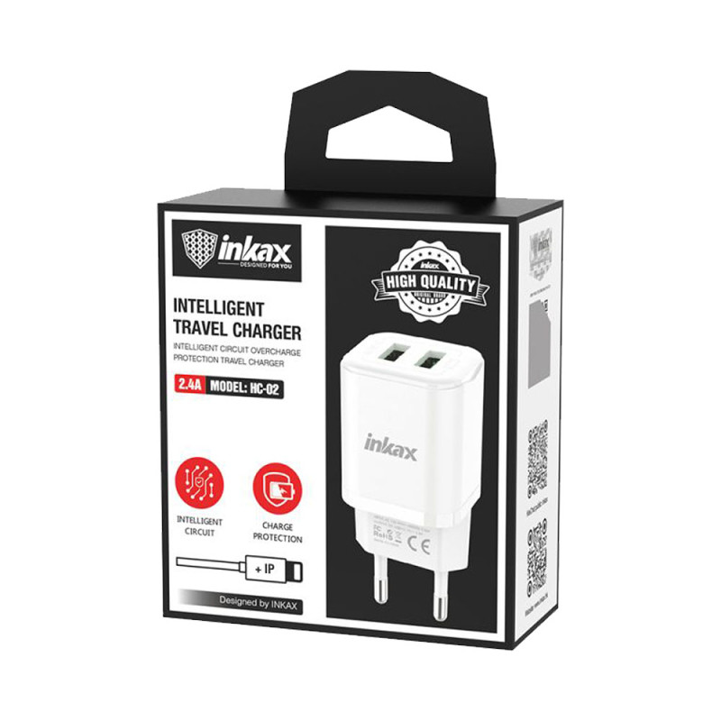Inkax HC-02 Iphone 7 8 Plus X punjac 2.4A - Punjači - OLX.ba