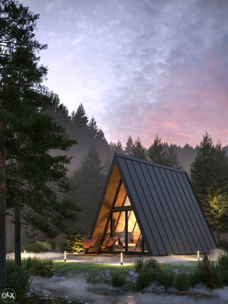 Vikendica A Frame/Vikend kuća/Montažni objekat - Vikendice - OLX.ba