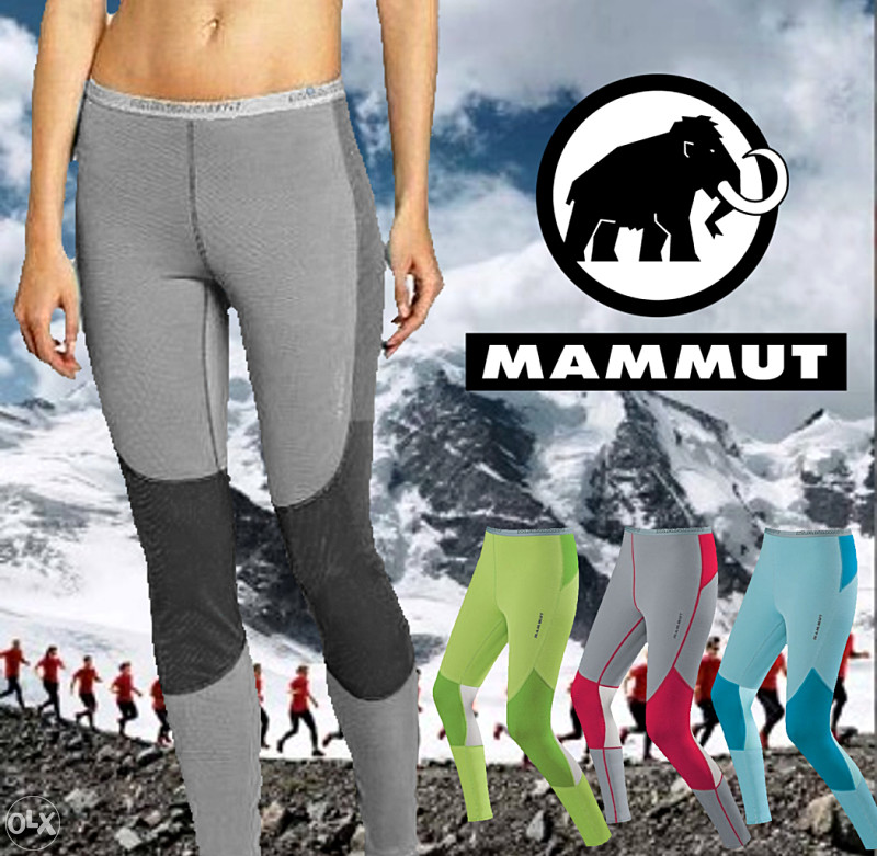 Mammut zenske aktivne termo helanke merino blend S - Hlače i ...