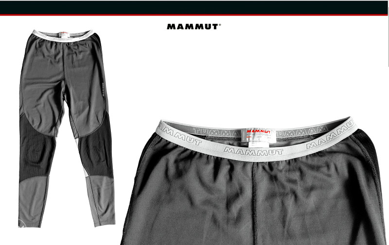 Mammut zenske aktivne termo helanke merino blend S - Hlače i ...