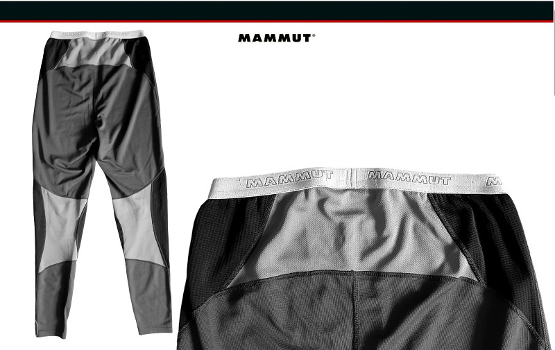 Mammut zenske aktivne termo helanke merino blend S - Hlače i ...