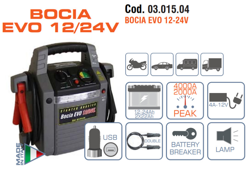 STARTER BOOSTER 12/24V PEAK BOCIA EVO 0301504 - Ostalo - OLX.ba