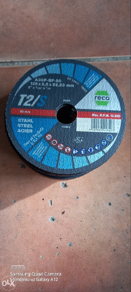 Brusne ploce reca brusilice brusna ploca za varenje esa - Rezne i brusne ploče - OLX.ba