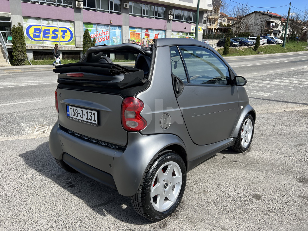 SMART FORTWO 700 *CABRIO*KLIMA*TEK REG*2 PARA FELGI* - Automobili - OLX.ba