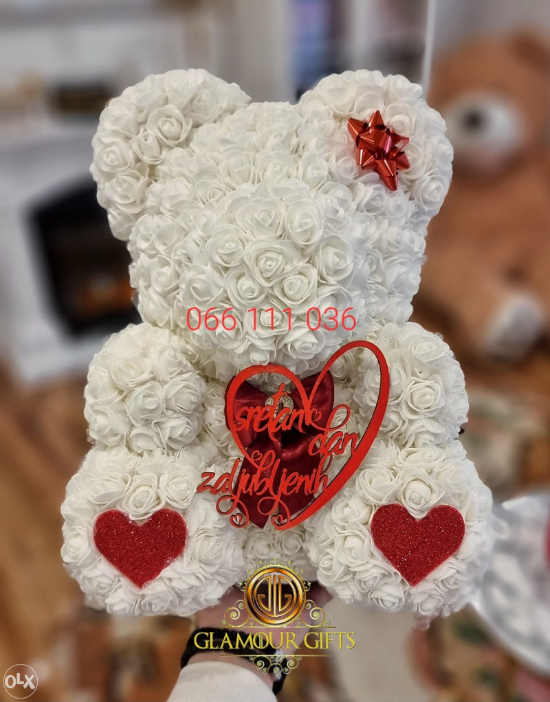 POKLONI rodjendan svadbe poklon vjecna ruza medo box - Razni pokloni - OLX.ba